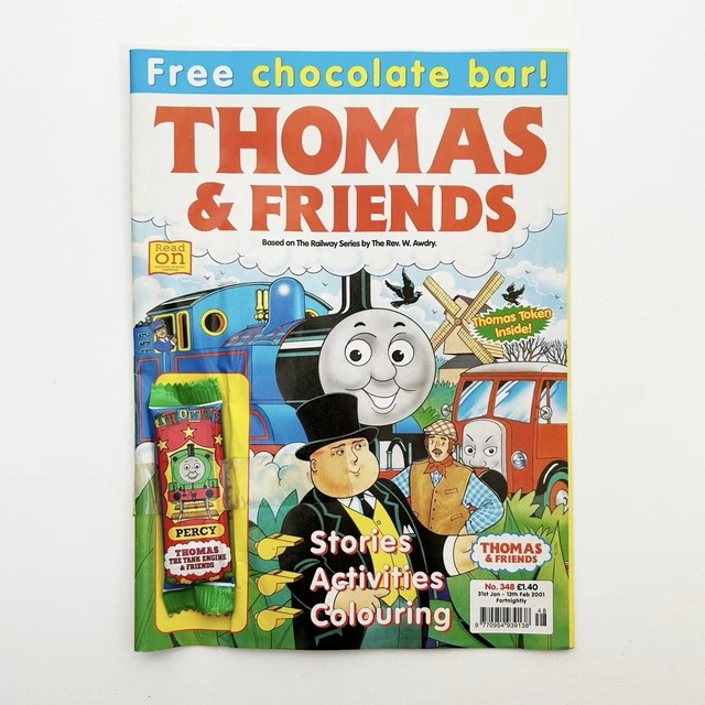 VINTAGE THOMAS THE Tank Engine & Friends Magazine No 348 Comic 2000 ...