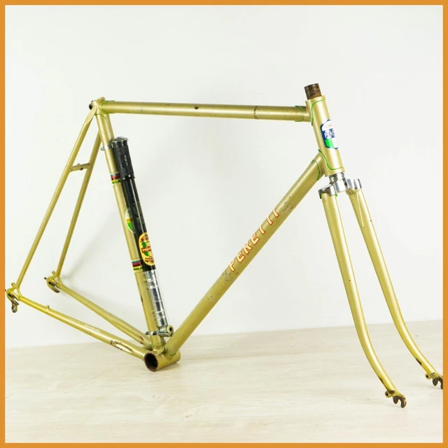 STEEL FRAME 55 VINTAGE OLD ROAD BIKE 70s BICYCLE CAMPAGNOLO 700C ...