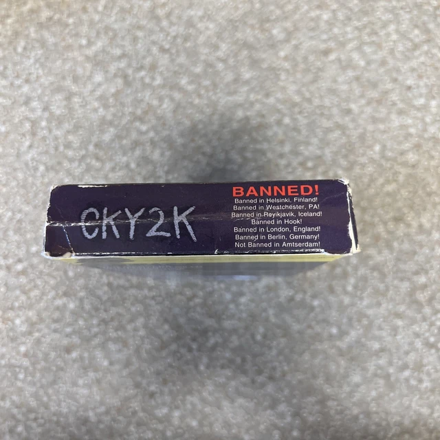 ORIGINAL VHS CKY2K Bam Margera Pre JACKASS Prank Video Skateboard Video ...