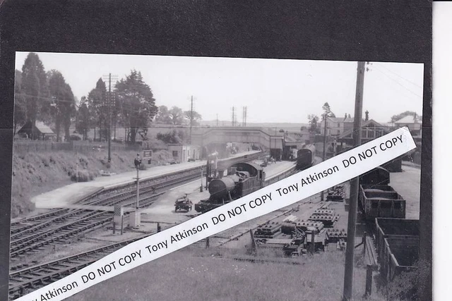 BRENT (DEVON) RAILWAY Station - Gwr - 5573 - Vintage Print In Sleeve ...