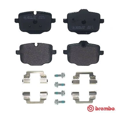 BRAKE PADS SET fits BMW ALPINA Rear Brembo 34216867175 34216870552 ...