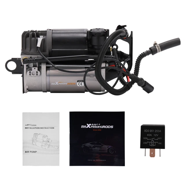 AIRMATIC AIR SUSPENSION Compressor For Porsche Cayenne 955 2002-2010 ...