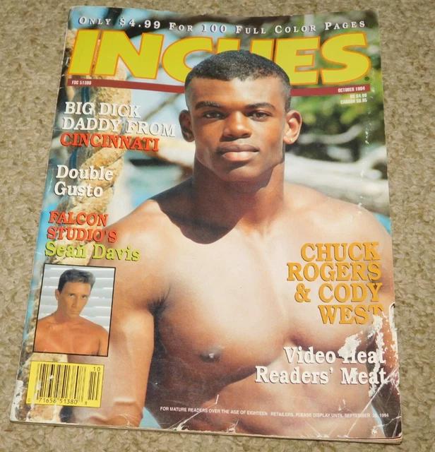 VINTAGE RARE OCT 1994 Inches Playgirl Gay Fitness Mens Magazines Vgc $7 ...
