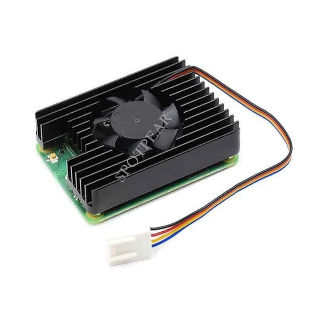RASPBERRY PI COMPUTE Module 4 CM4 Aluminum Heatsink PWM FAN $6.00 ...