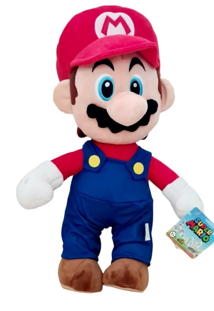 NINTENDO SUPER MARIO Plüschfigur Mario XXL 50 cm Jumbo Figur Simba ...