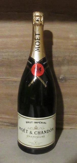 BOUTEILLE FACTICE PUBLICITAIRE Magnum Champagne MOËT & CHANDON Brut Impérial EUR 15,00 - PicClick FR
