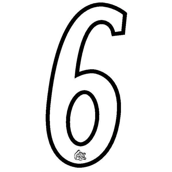 MONGOOSE PLATE NUMBER #6 decal - Black Outline - Old school bmx EUR 4 ...