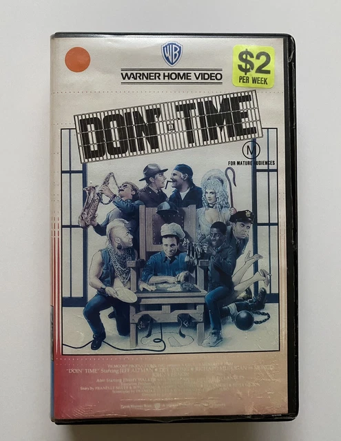 DOIN’ TIME [VHS] Warner Video Big Box Ex-Rental Tape Prison Comedy 1984 ...