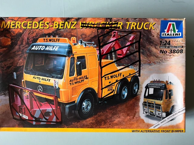 ITALERI MERCEDES SPARES Or Repair Only, Incomplete Please Read Description 1/24 £31.87 - PicClick UK