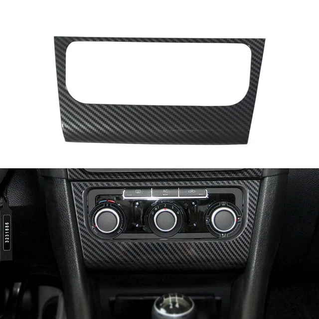 ABS CENTER CONTROL Panel Air Condition Switch Frame For VW Golf 6 MK6 ...