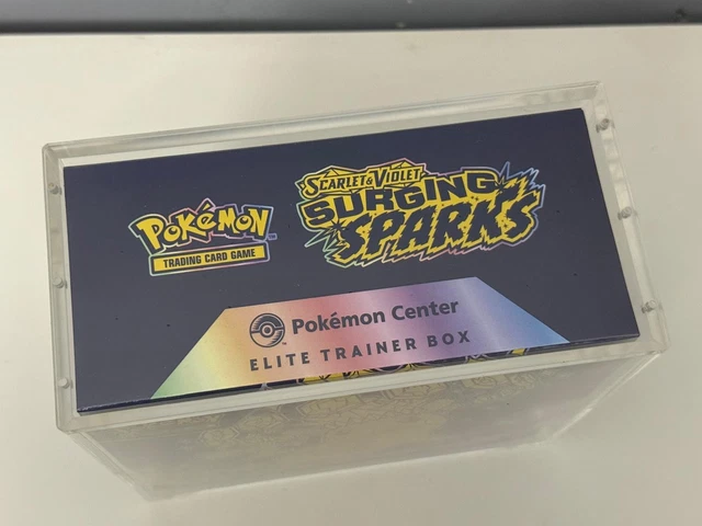 POKEMON SCARLET & Violet Surging Sparks Pokemon Center Elite Trainer ...