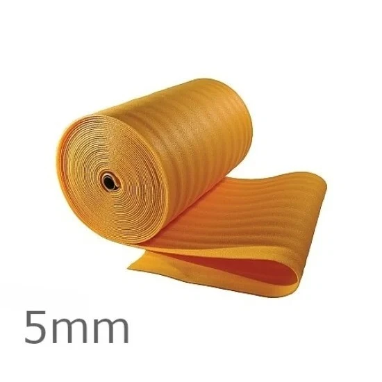 KNAUF LAMINATE FLOORING Barrier Underlay XPS Foam Polyfoam 5mm Width ...