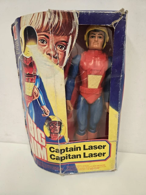 MATTEL BIG JIM Figur Captain Laser, Space Serie, mit OVP, selten EUR 99 ...