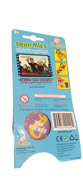 THE 35TH ANNIVERSARY Striped Edition Squirmles Magical Pet Nowstalgic ...