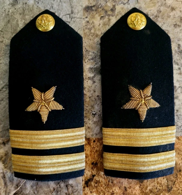 WW2 NAVY LIEUTENANT shoulder boards £39.84 - PicClick UK