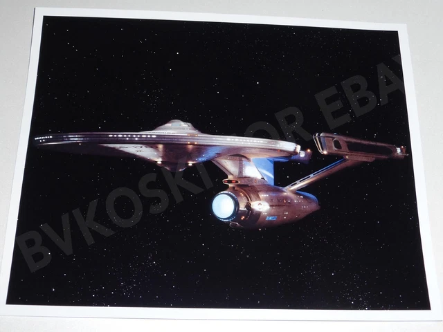STAR TREK THE Motion Picture Starship USS Enterprise Refit Glossy Photo ...