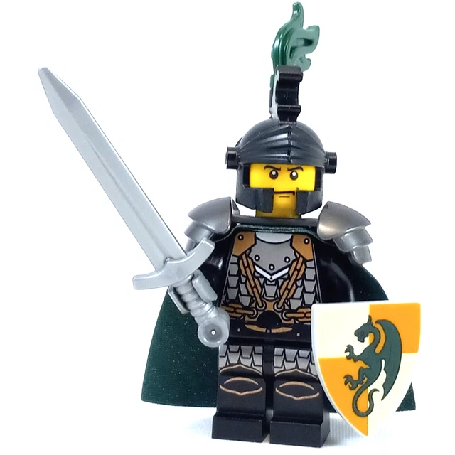 LEGO CASTLE DRAGON Knight Minifigure Armor Kingdoms 7187 Scale Mail ...