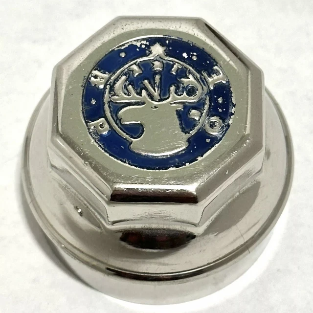 1920‘S BPOE ELKS Threaded Screw-on Brass Era Hubcap Hub Grease Cap Nut ...