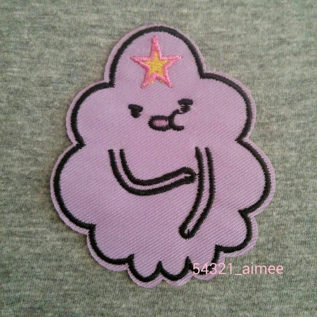 ADVENTURE TIME LUMPY Space Princess LSP embroidered iron on patch ...