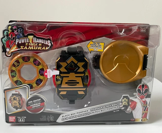 SABAN'S POWER RANGERS Super Samurai Black Box Morpher (Brand New and ...