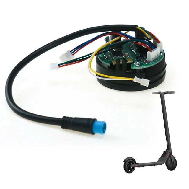 TABLEAU DE BORD noir trottinette ??lectrique pi??ces d??tach??es accessoires tro EUR 25,76 ...