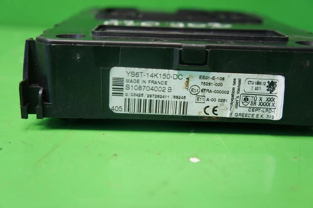 FORD FIESTA MK5 Body control module Locking controller YS6T-14K150-DC ...