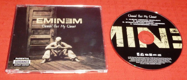 EMINEM ENHANCED CD Single - Cleanin' Out My Closet EUR 6,99 - PicClick IT
