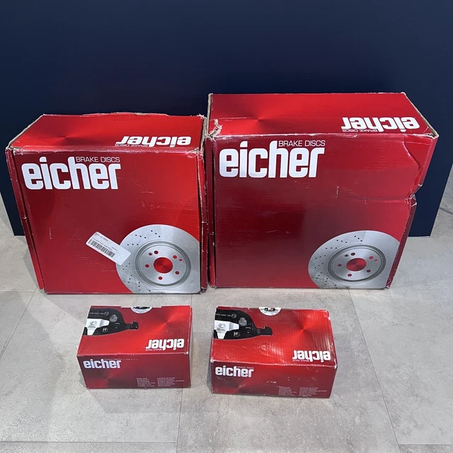 EICHER BRAKE DISCS + Pads Front / Rear MERCEDES SPRINTER VW Crafter ...