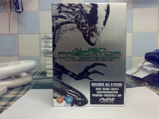 ALIEN-PREDATOR TOTAL DESTRUCTION Ultimate Dvd Collection EUR 11,74 ...