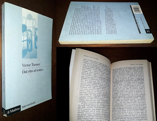 DAL RITO AL teatro, Victor Turner, 1°Ed. Il Mulino 1986. EUR 7,00 ...