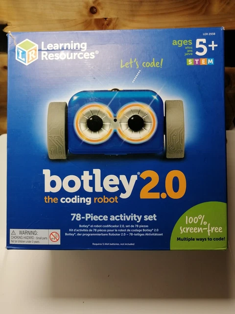 LEARNING RESOURCES BOTLEY 2.0 Kids Coding Robot Activity Kit £41.09 - PicClick UK