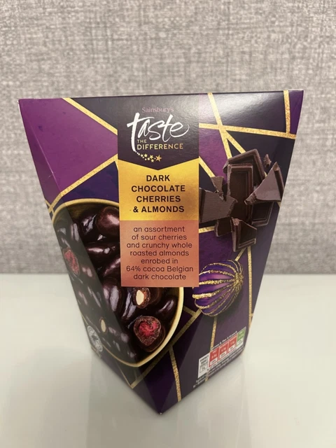 3 X 150G Taste The Difference dark chocolate cherry & almond £5.45 ...