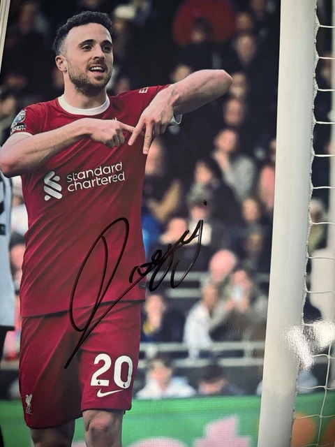 SIGNED 12X8 AUTOGRAPH photograph Diogo Jota £10.77 - PicClick UK