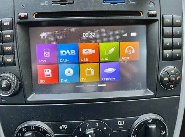 MERCEDES W169 W245 W906 Sprinter Navi Navigation Dynavin N6 MBA £342.16 ...