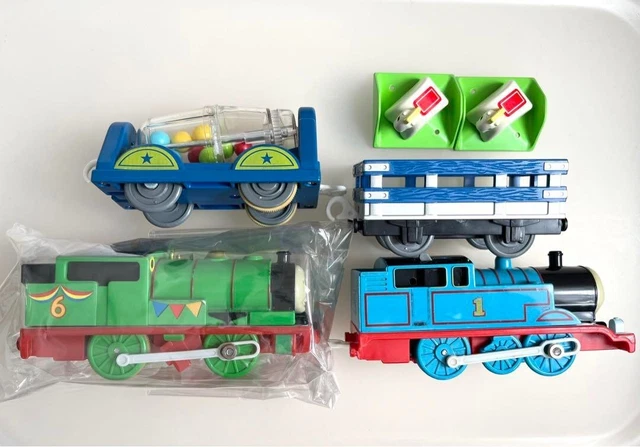 THOMAS & FRIENDS TOMY Plarail Trackmaster Percy Milk Tank set Tested ...