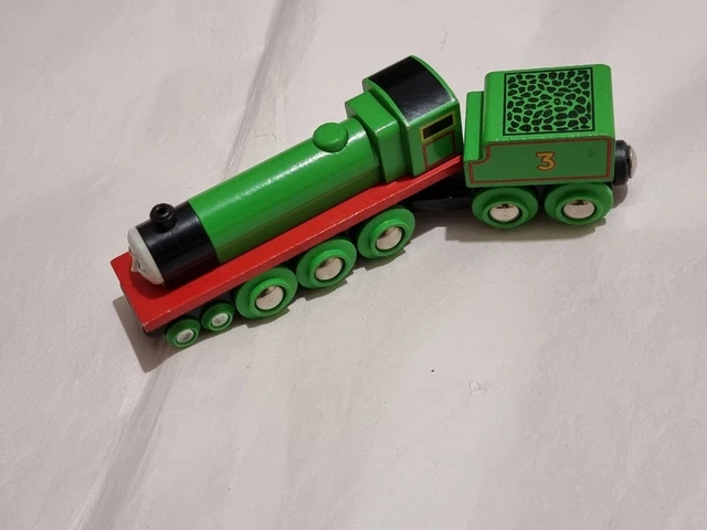 THOMAS THE TANK Engine & Friends WOODEN HENRY TRAIN WOOD BRIO COMBINED ...