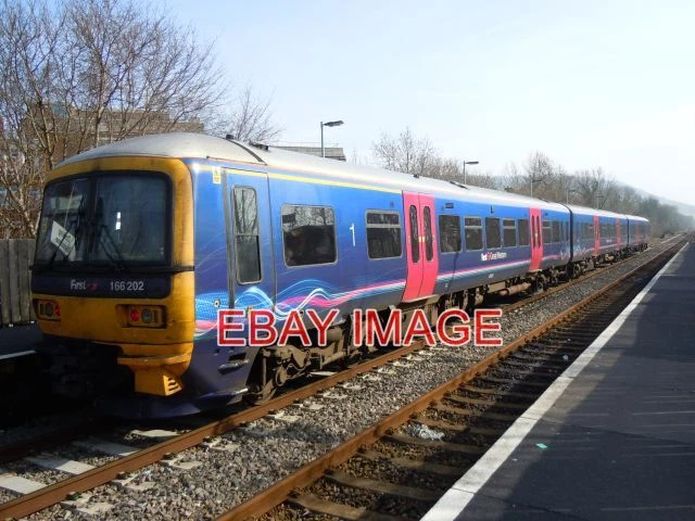 PHOTO FIRST Great Western Class 166 Dmu 166202 Stands At Dorking ...