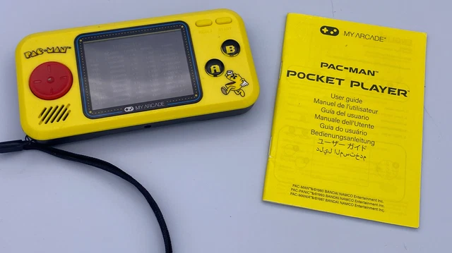 MY ARCADE PAC-MAN Pac-Mania Pac-Panic Pocket Player Portable Games ...