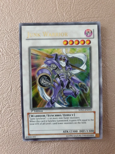 YUGIOH JUNK WARRIOR Ultra Rare 5Ds1-En041 1St Ed Nm $2.99 - PicClick AU