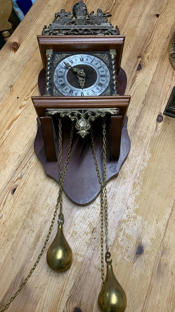 VINTAGE DUTCH NU Elck Syn Sin Wall Clock £156.72 - PicClick UK