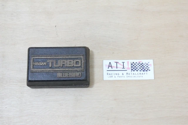 RARE JDM NISSAN Bluebird Turbo Metal Ashtray Display Plate $98.98 ...