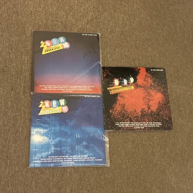 NOW THAT’S WHAT I Call Music Original Early 1st Press Vinyl Records LPs ...