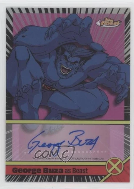 2025 TOPPS FINEST X-Men '97 Voice Actor George Buza as Beast #VA-GB ...