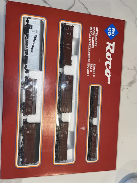 ROCO HO SCALE Trans World Express Train Set #04070A New $125.00 - PicClick