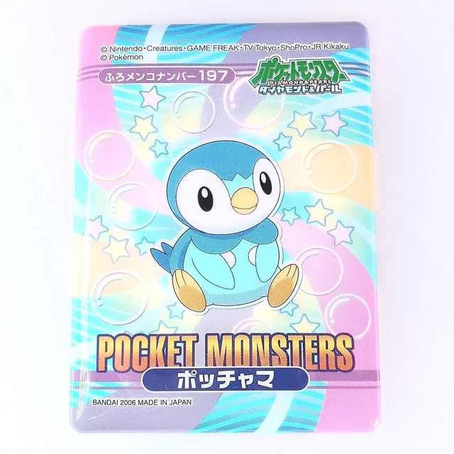 Tiplouf Pokemon Bath Pogs Menko Japonais Rare Nintendo Du Japon F S Eur