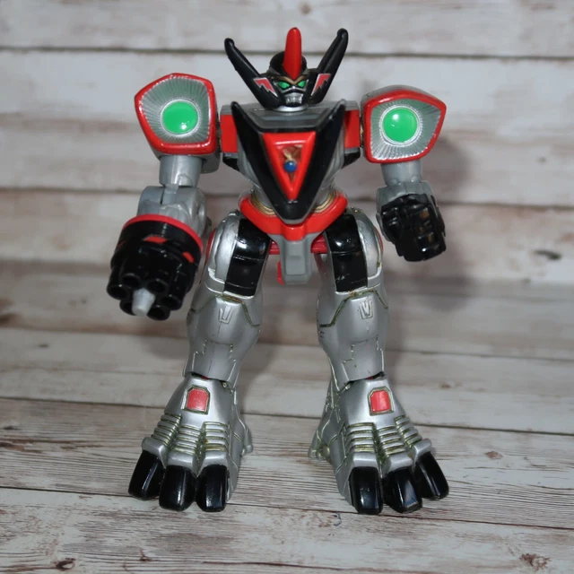 POWER RANGERS 2000 Time Force Quantasaurus Rex Megazord 5" Action ...