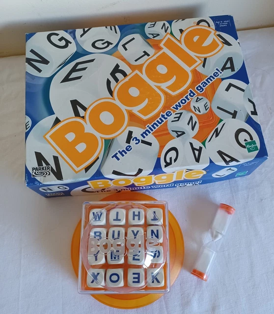 BOGGLE WORD GAME by Parker Hasbro - 2000 edition - Complete & VGC £5.50 ...