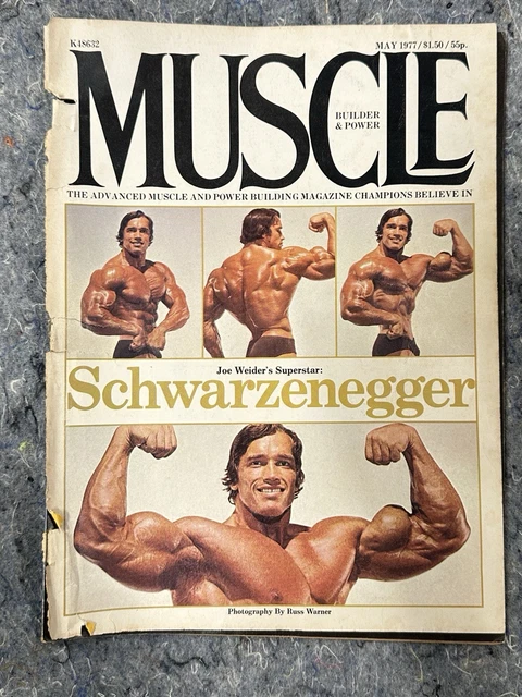 ARNOLD SCHWARZENEGGER MR. Olympia Muscle Builder Bodybuilding Magazine ...