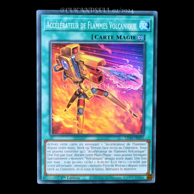 CARTE YU-GI-OH LD10-FR021 Accélérateur de Flammes Volcanique SR EUR 6 ... CARTE YU-GI-OH LD10-FR021 Accélérateur de Flammes Volcanique SR EUR 6 ...