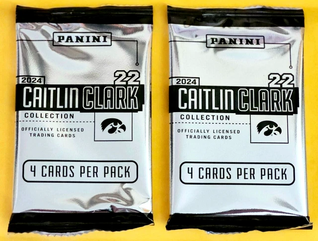 2024 PANINI CAITLIN Clark Collection Basketball 2 PACKS 8 Cards Fever ...